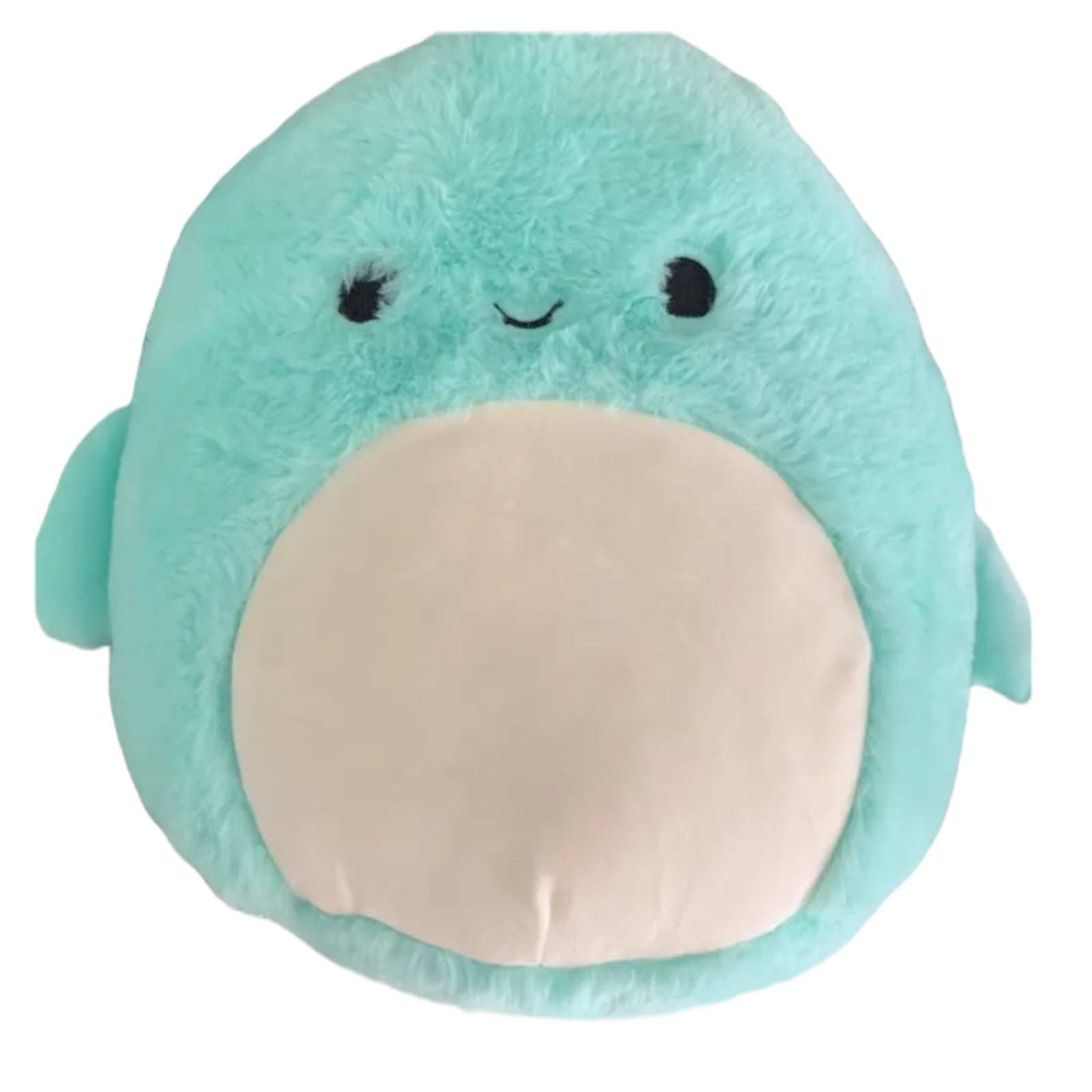 Squishmallows FuzzAMallow Official 12 inch Perry the Teal Dolphin ...