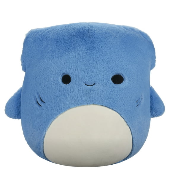 Squishmallows FuzzAMallow Official 16 inch Nitro the Blue Hammerhead ...