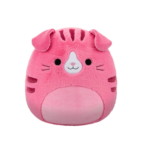 Squishmallows FuzzAMallow Official 5 inch Geraldine the Pink Scottish ...