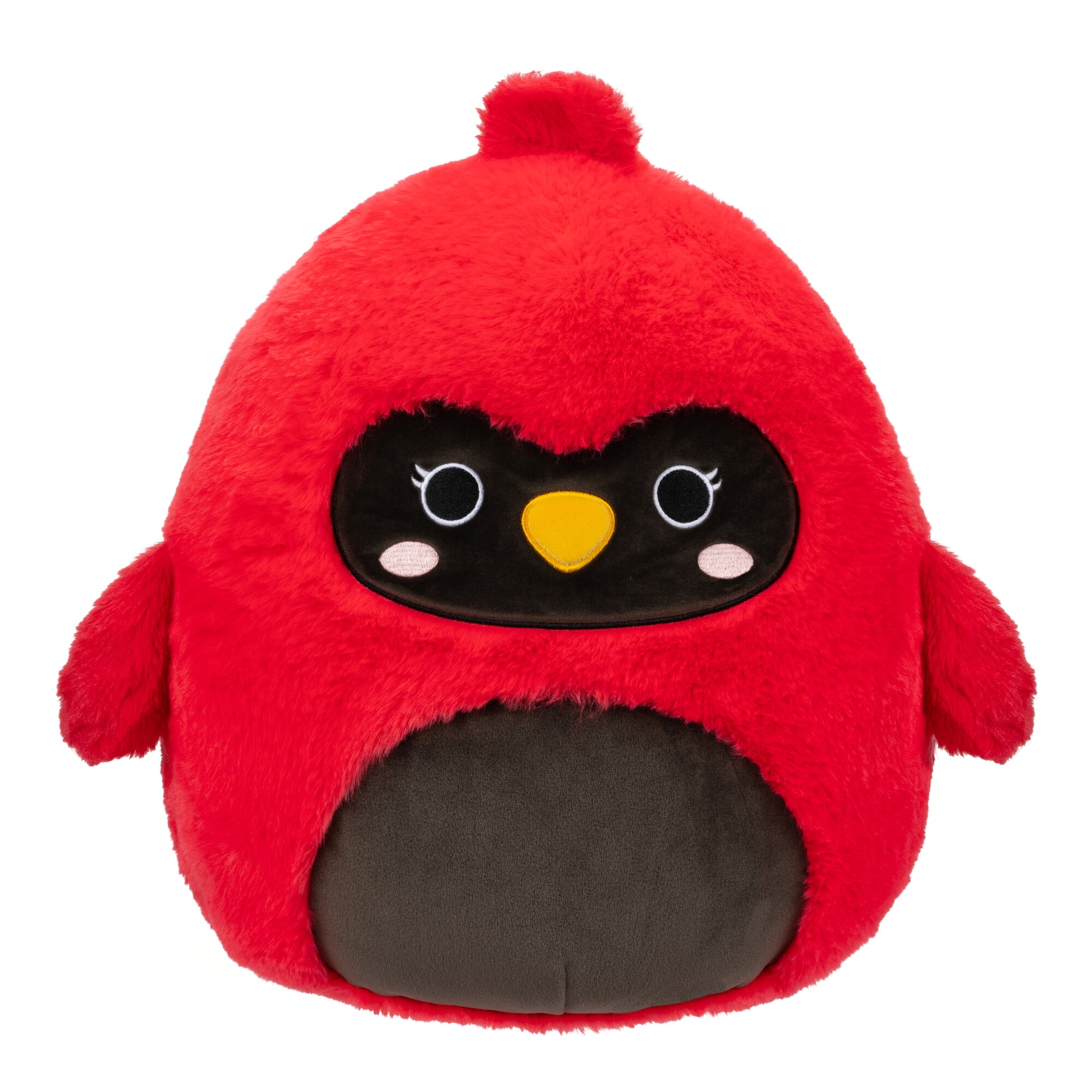Squishmallows FuzzAMallows 12 inch Cazlan the Red Cardinal - Child's ...