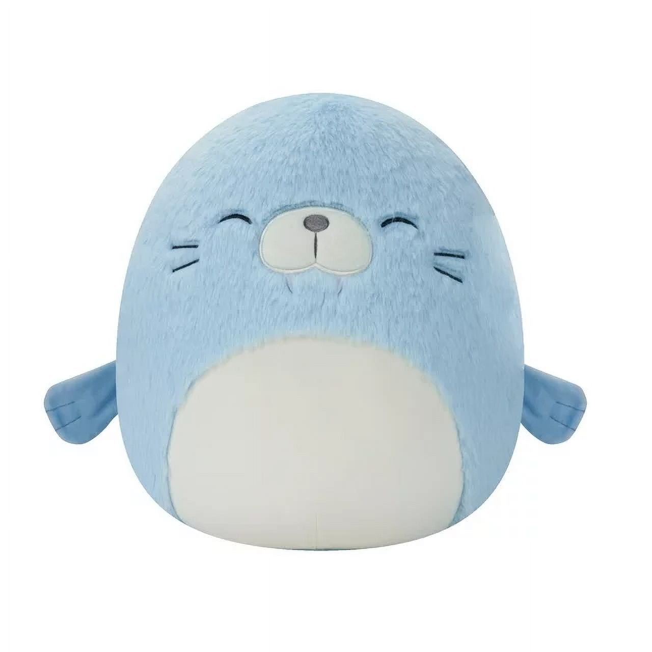 Squishmallows FuzzAMallows 12 inch Harvey the Blue Walrus - Child's ...