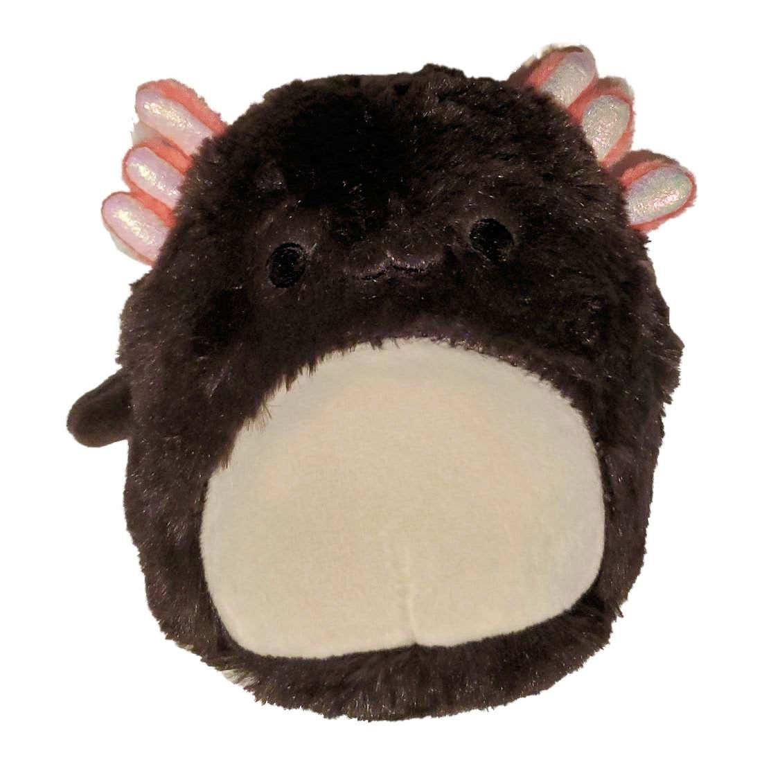 Squishmallows FuzzAMallows Original 5 Inch Jaelyn Black Axolotl Plush ...