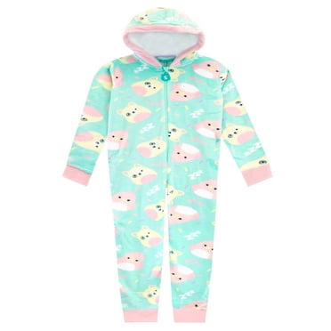 Squishmallows Girls Long Sleeve Pajama Set, Featuring Fifi the Fox and ...