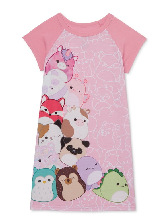 Squishmallows Girls Pajamas in Kids' Pajamas & Robes - Walmart.com