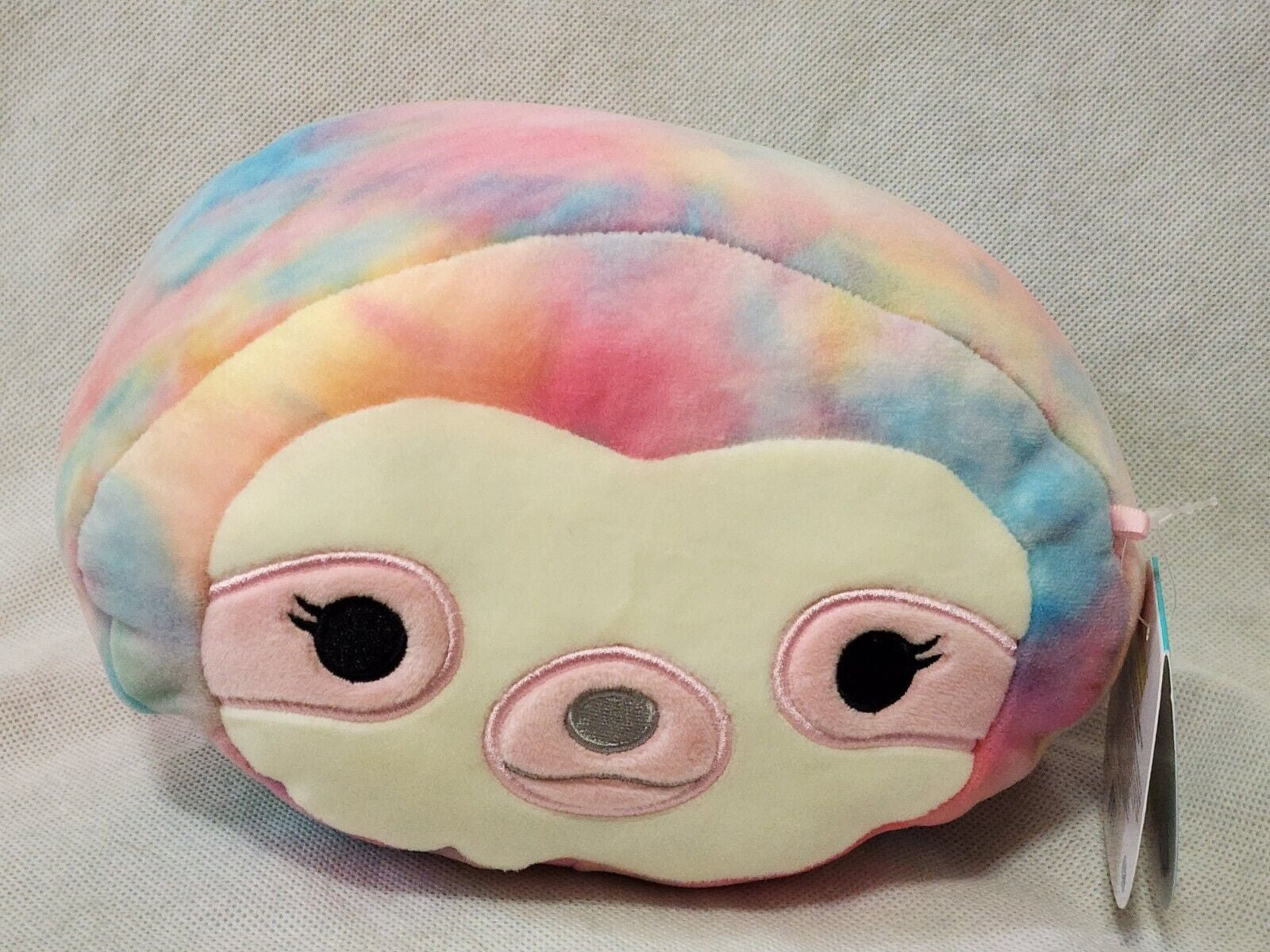 Squishmallows Gretchen the Sloth Rainbow Tie Dye Stackable Cute 10 ...