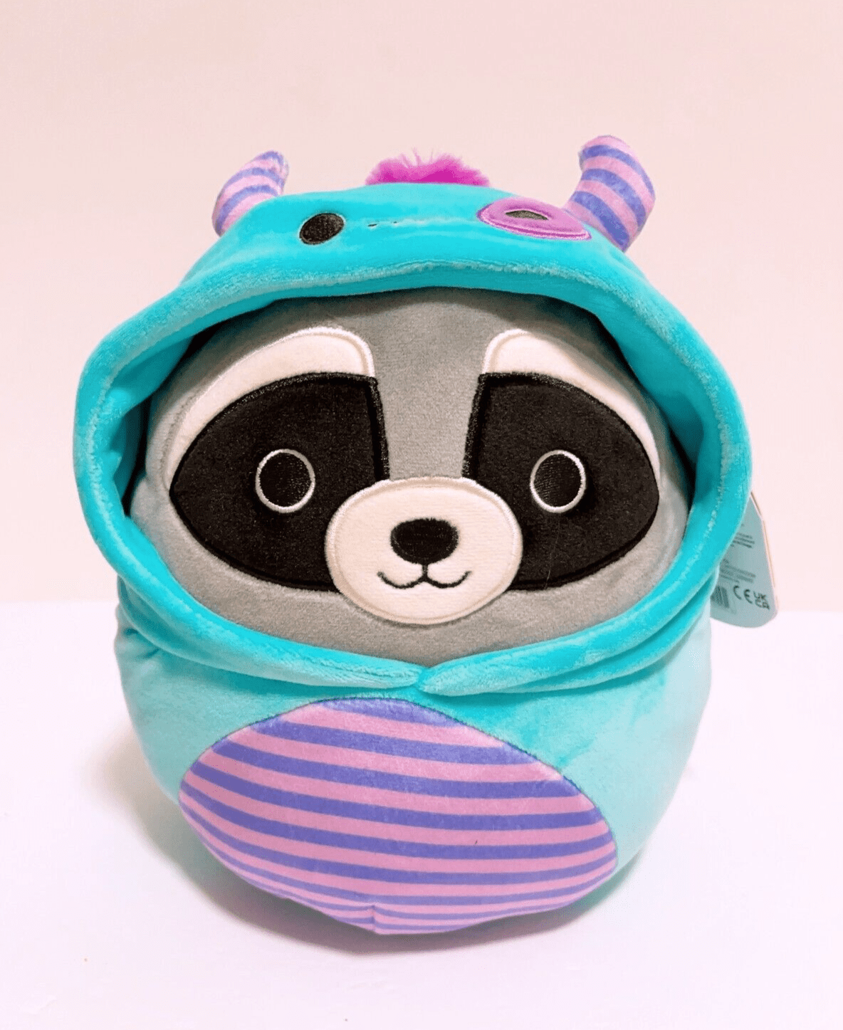Squishmallows Hoodie Squad 8" Rocky the Racoon in Monster Costume Plush ...