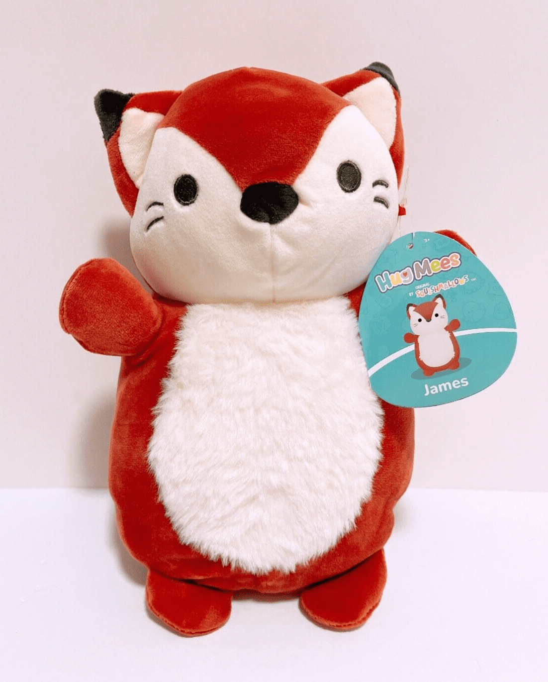 Squishmallows HugMees 10" James the Fox Animal Plush Doll Toy - Walmart.com