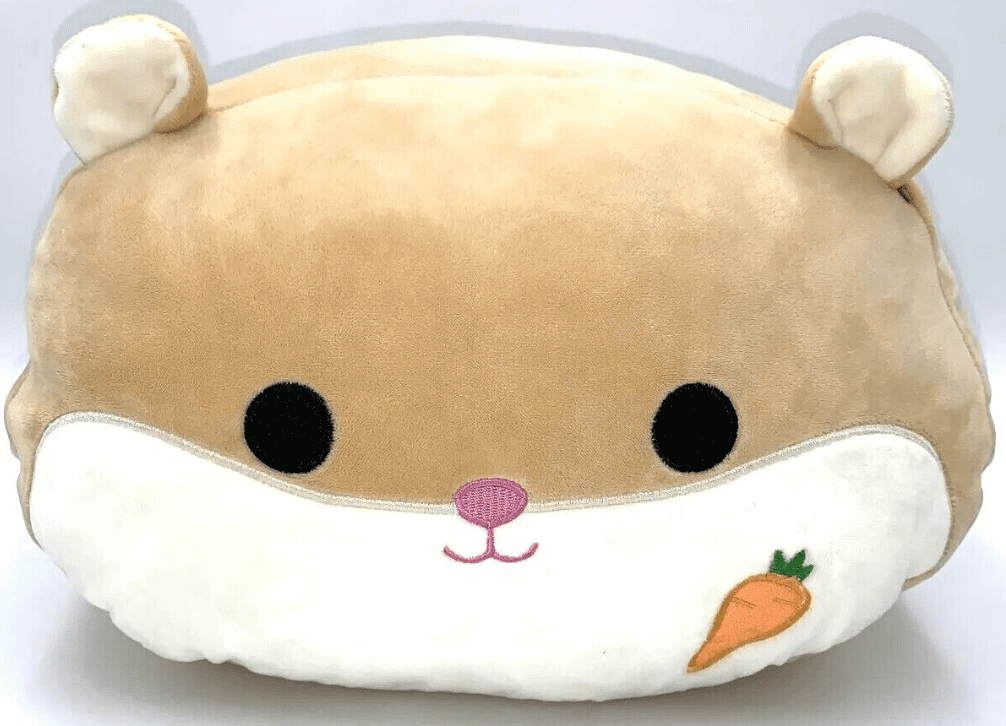Squishmallows Humphrey Hamster Stackable 12 Easter Carrot Plush Rare