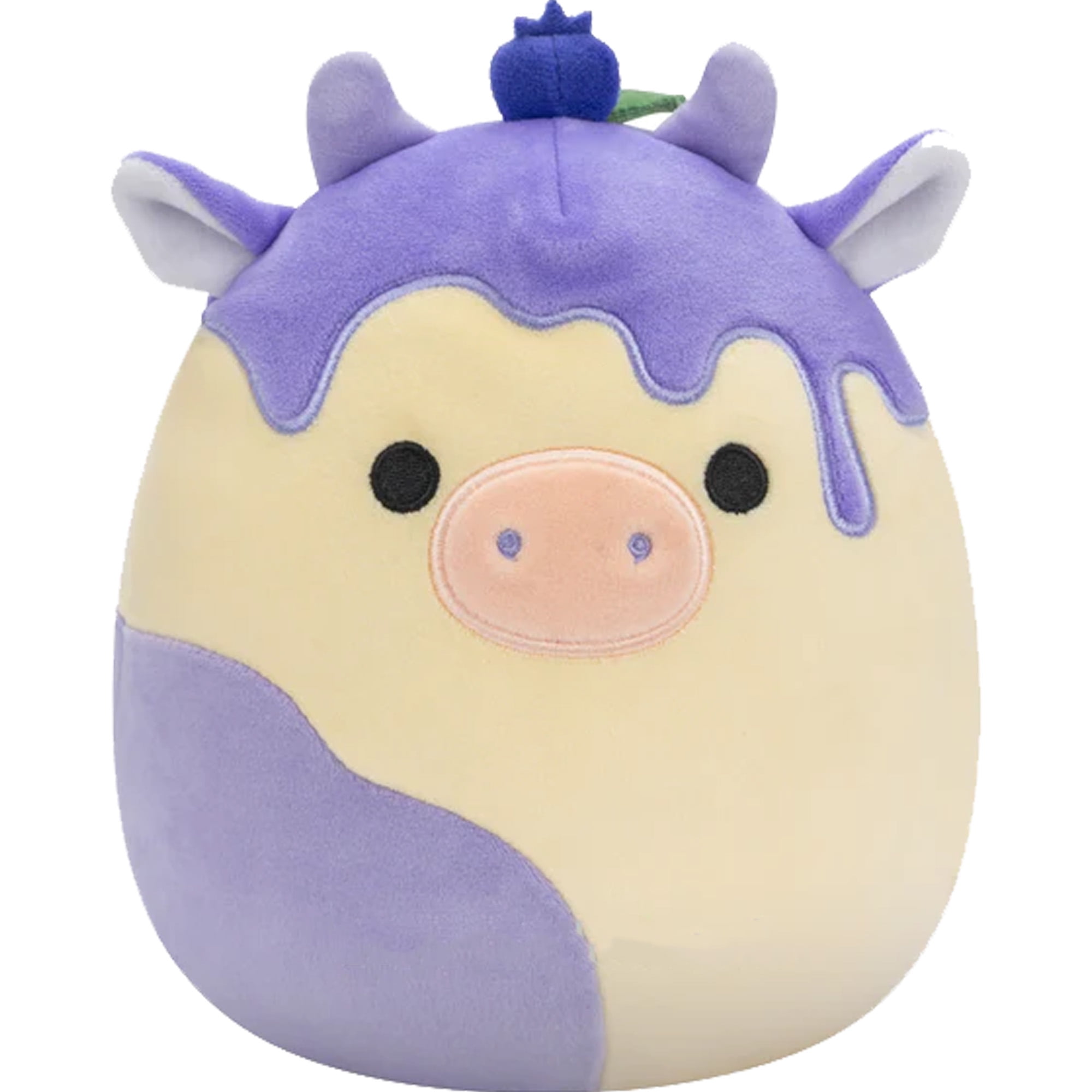 Squishmallows Hybrid Sweets Squad Benito the Blueberry Cheesecake Cow 8 ...