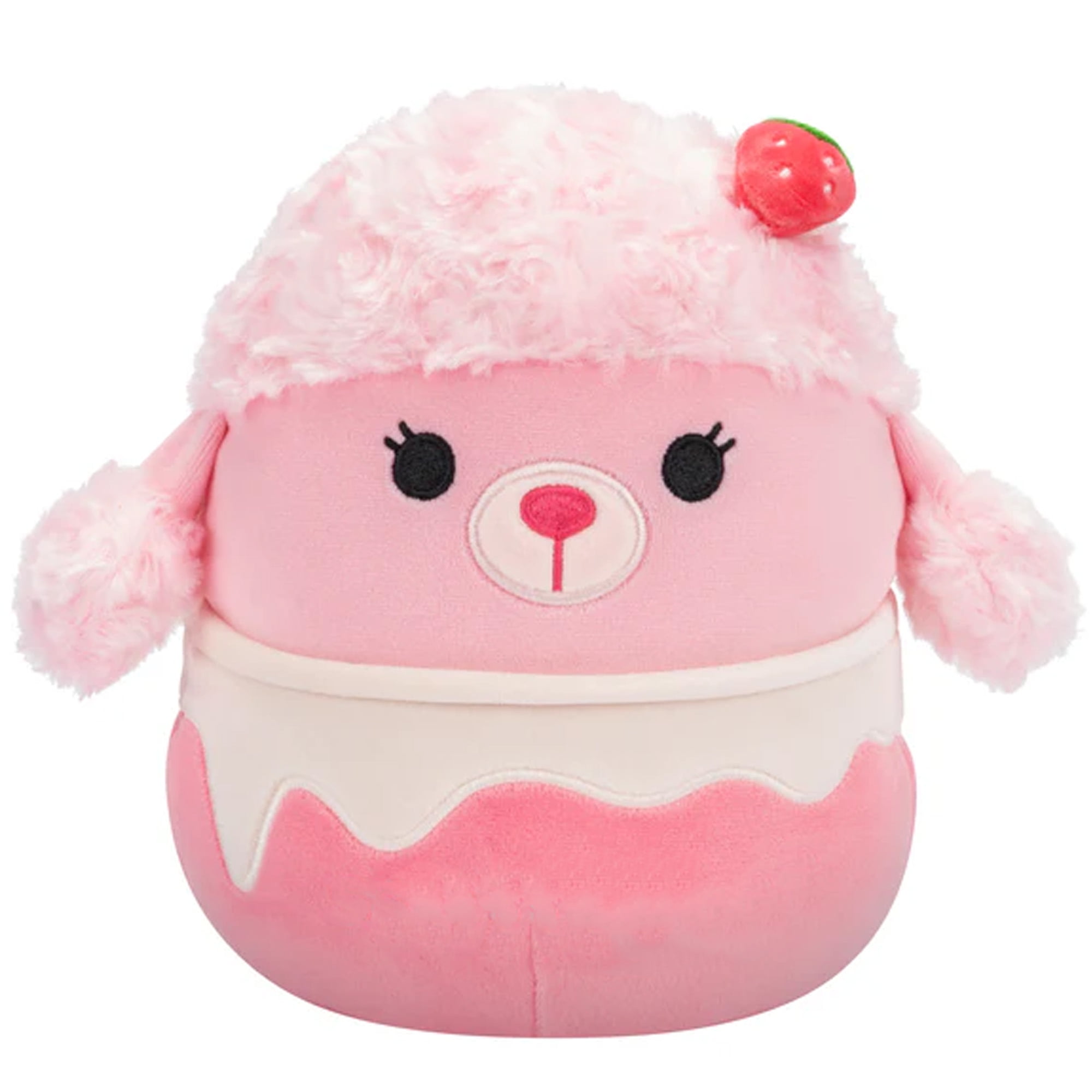 Squishmallows Chloe the Strawberry Milkshake Poodle Plush, 8 Inch, Sweets Hybrid Squad - Walmart.com