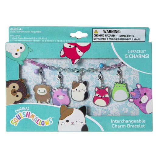 Squishmallows Interchangeable Charm Bracelet - Walmart.com