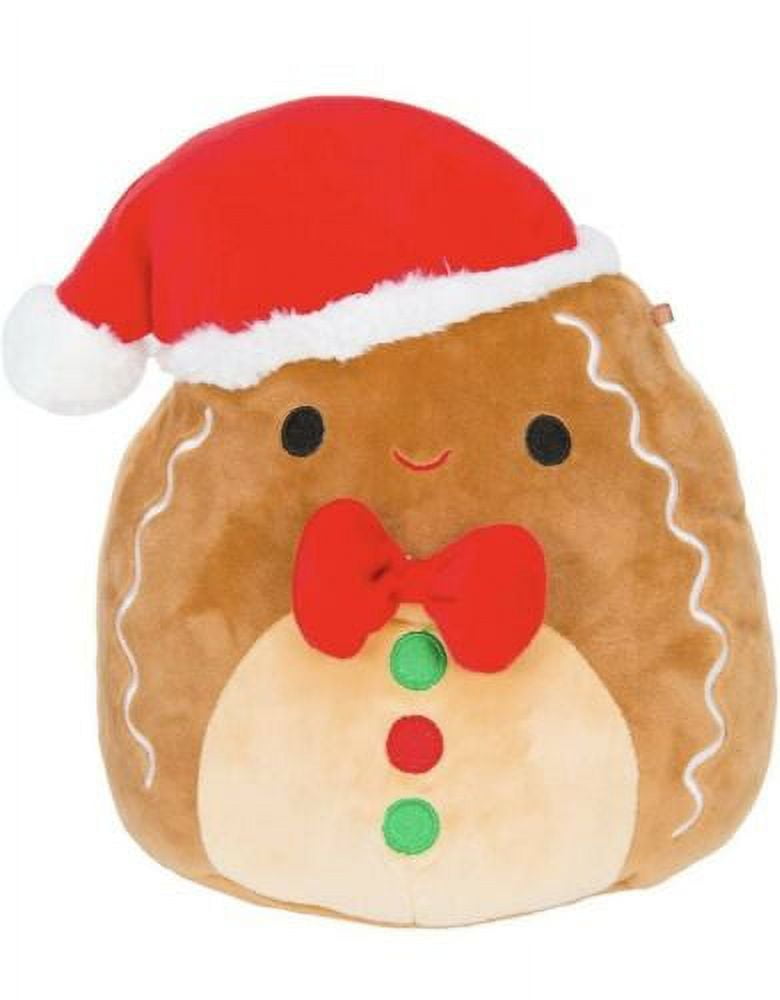 Squishmallows Jordan the Gingerbread Man Clip-On 3.5" Plush, Ages 3 ...
