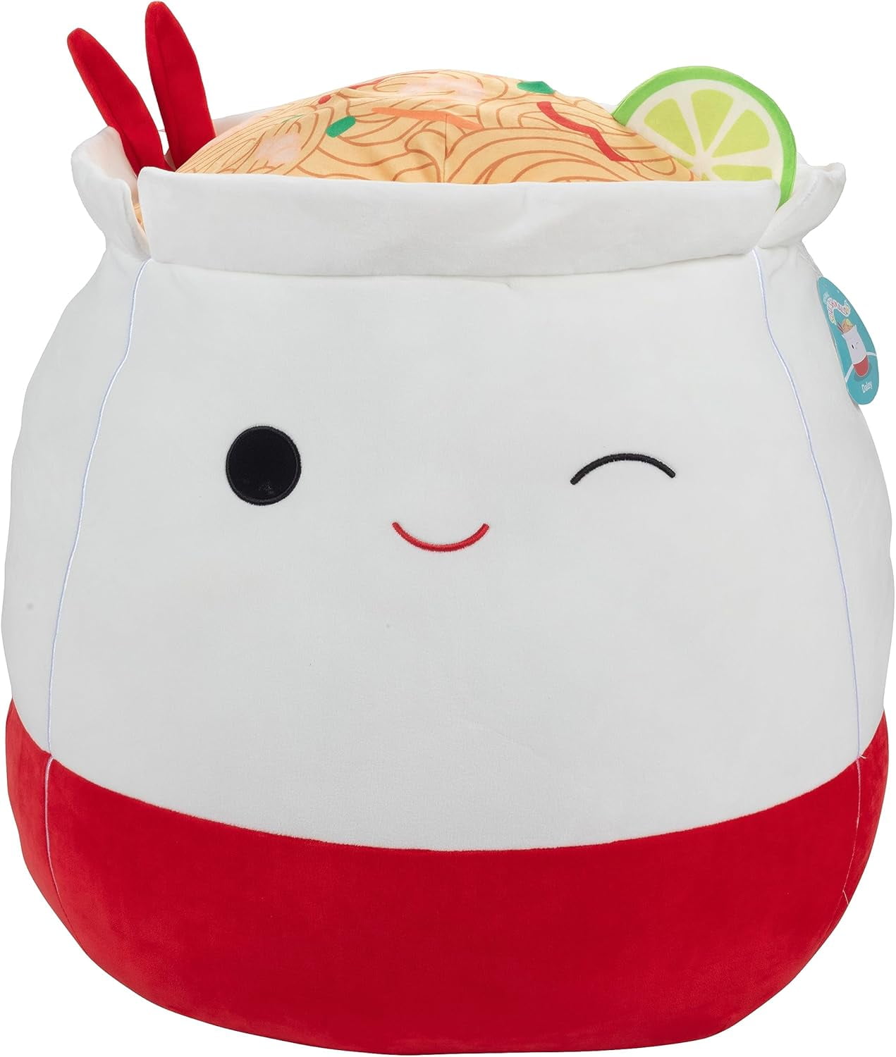 "Kellytoy Squishmallows Giant Cute Daley The Takeout Noodles - Jumbo 24 ...