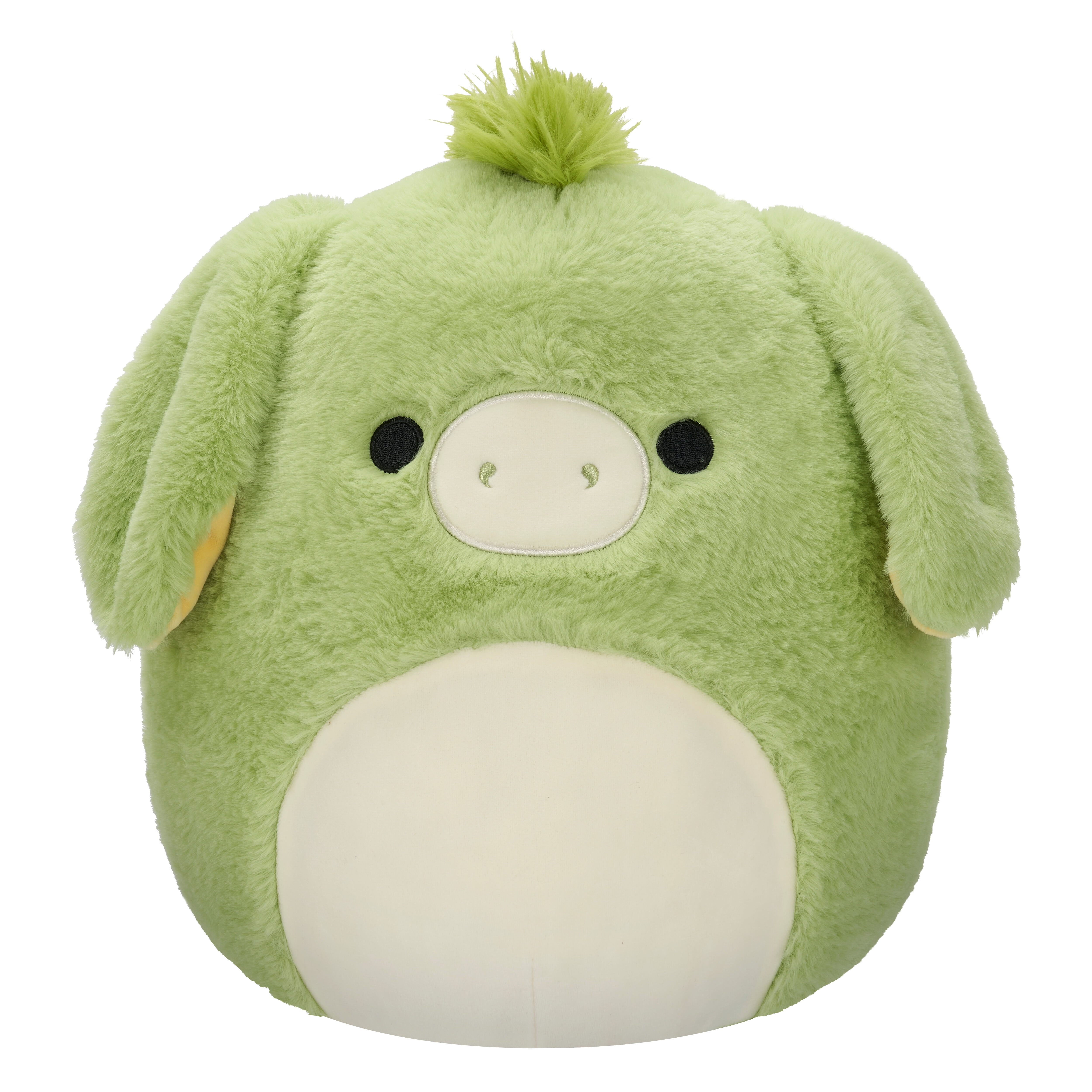 Squishmallows FuzzAMallow Official 12 inch Juniper the Green Donkey ...