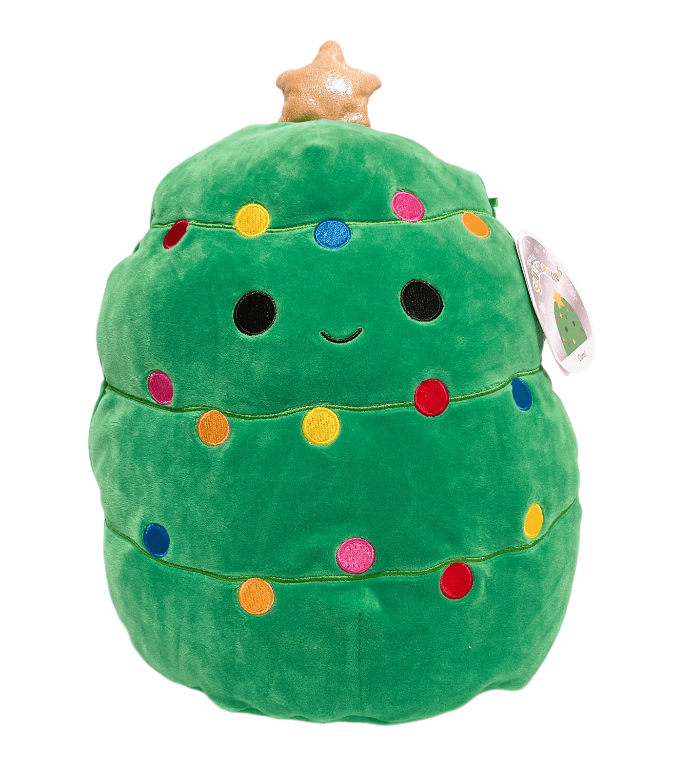 Squishmallows Kellytoy 2021 Christmas 12" Carol the Christmas Tree ...