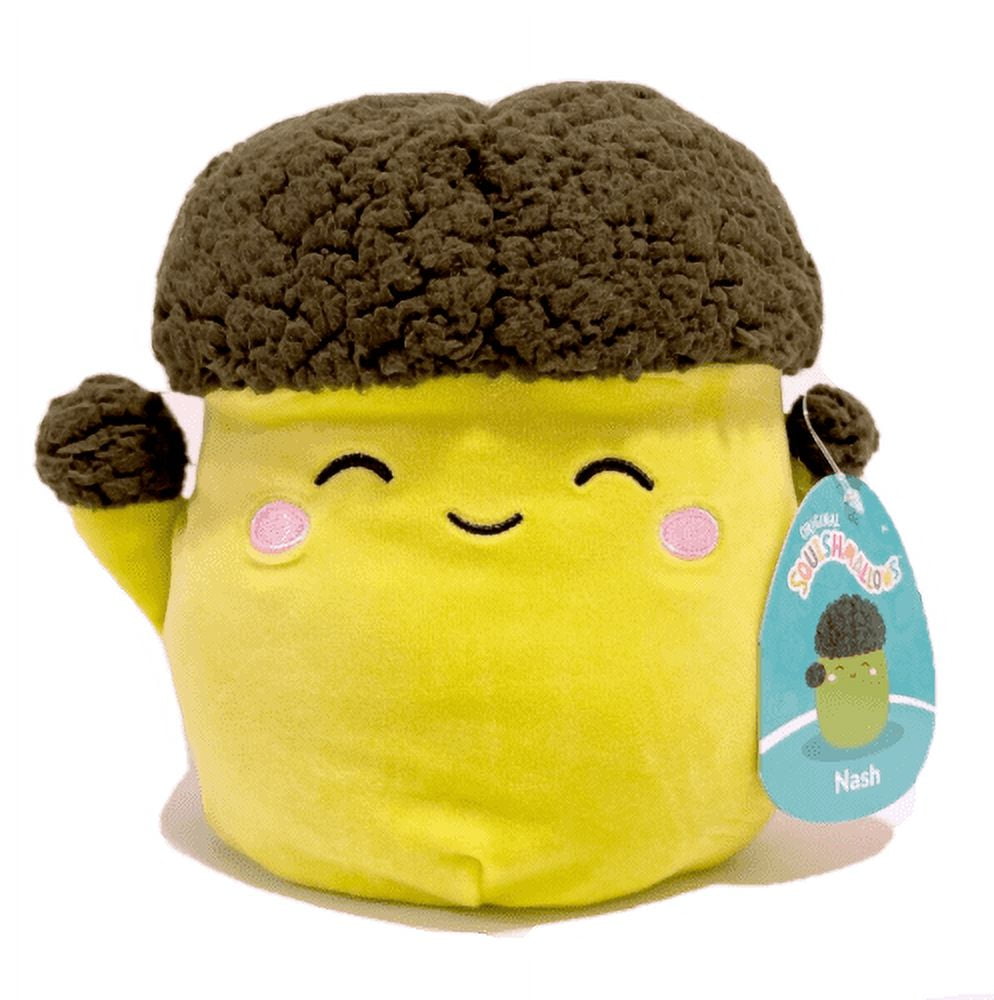 "Kellytoy Squishmallows 2023 Veggie Squad 8"" Nash the Broccoli Super ...