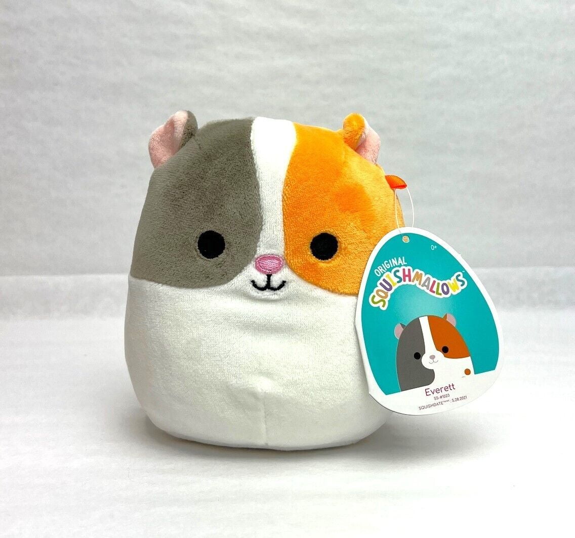 Kellytoy Squishmallows Plush Pet Shop Squad - Everrett the 5" Guinea ...
