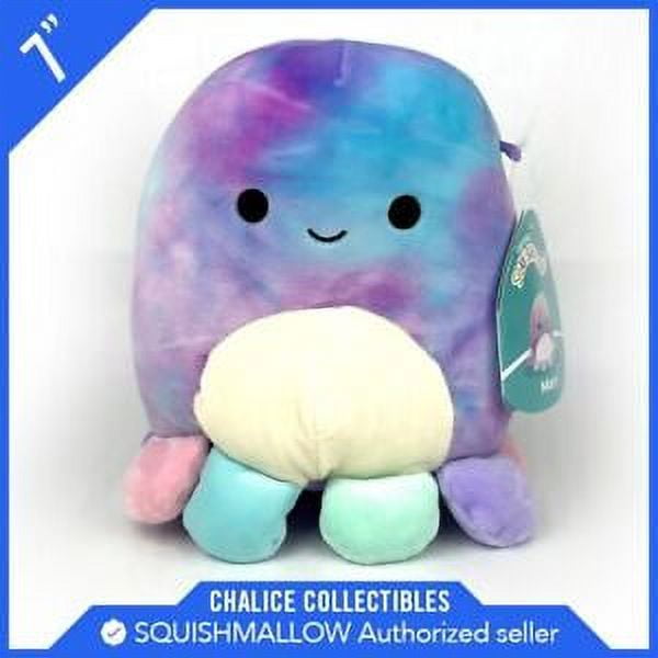Squishmallows Kellytoy Plush Sealife Squad Mary the Tie Dye Octopus 7 ...