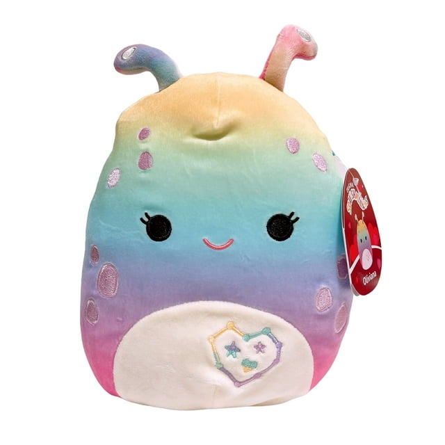Kellytoy Squishmallows Stuffed Valentine Squad 8" Plush Toy - Oliviana The Alien - Walmart.com