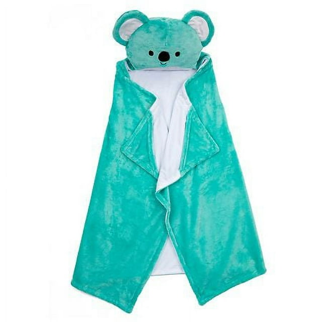 Squishmallows Kevin The Koala Hooded Throw, Teal - Walmart.com
