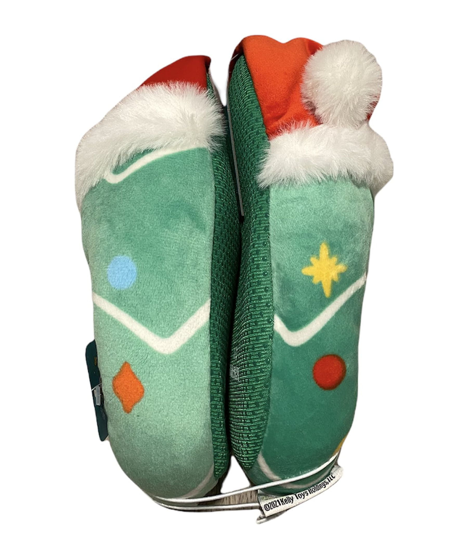 Squishmallows Kids Carol Tree Slippers, Green, Size 13/1 - Walmart.com