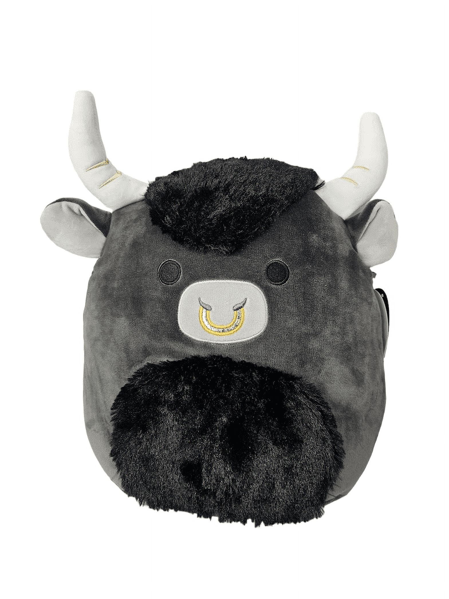 Squishmallows Lake the Black Bull with Gold Nose Ring 12" Select Series ...