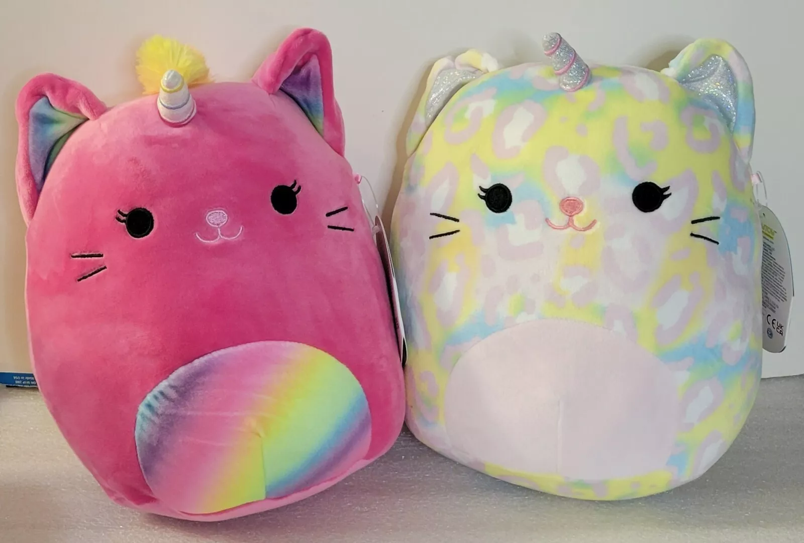 Squishmallows Lizette Caticorn Sorayi Cheetah-corn 8" Plush Lot Easter ...