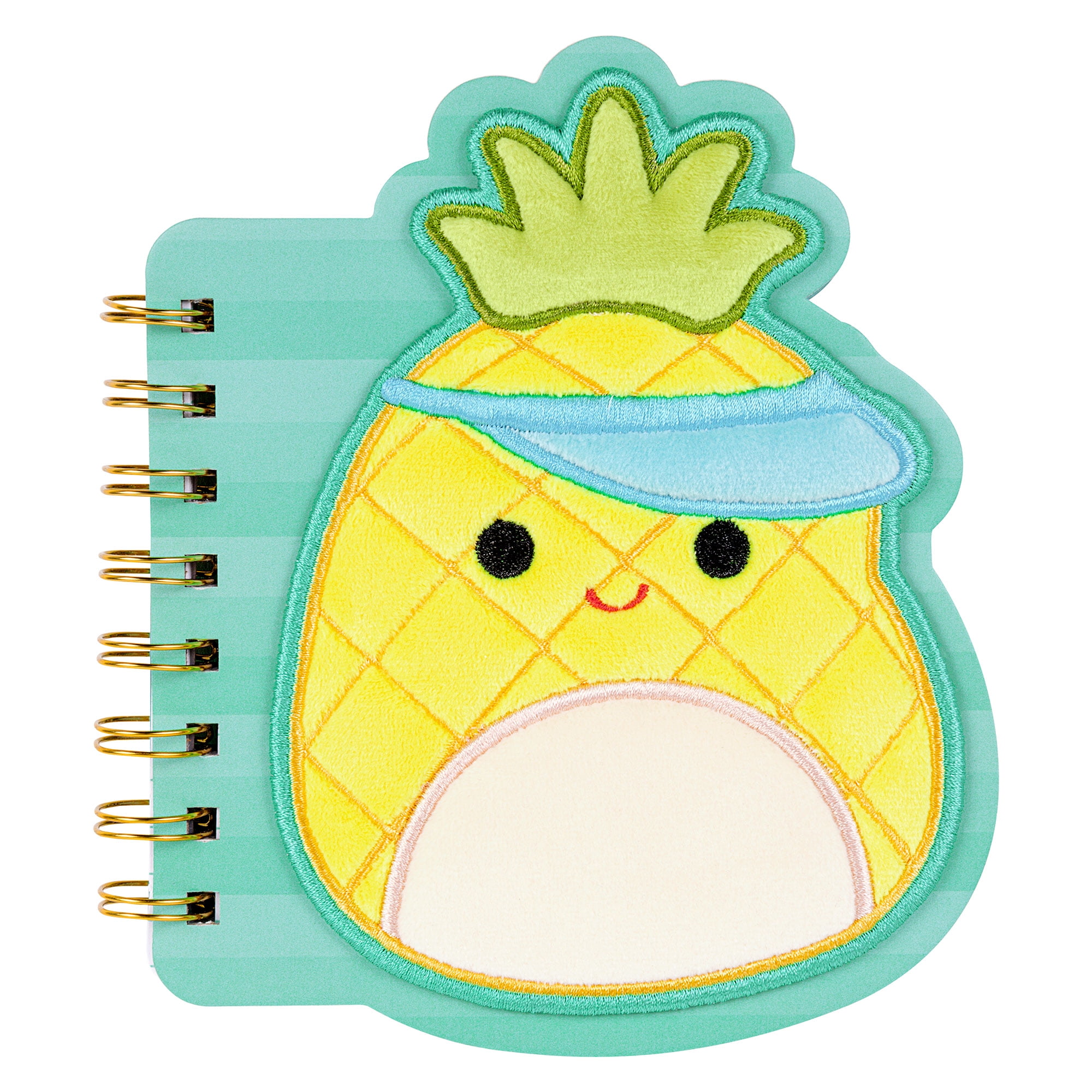 Squishmallows Maui the Pineapple 60 Page Summer Mini Spiral Notebook, Multi Color, 1 Pack ...