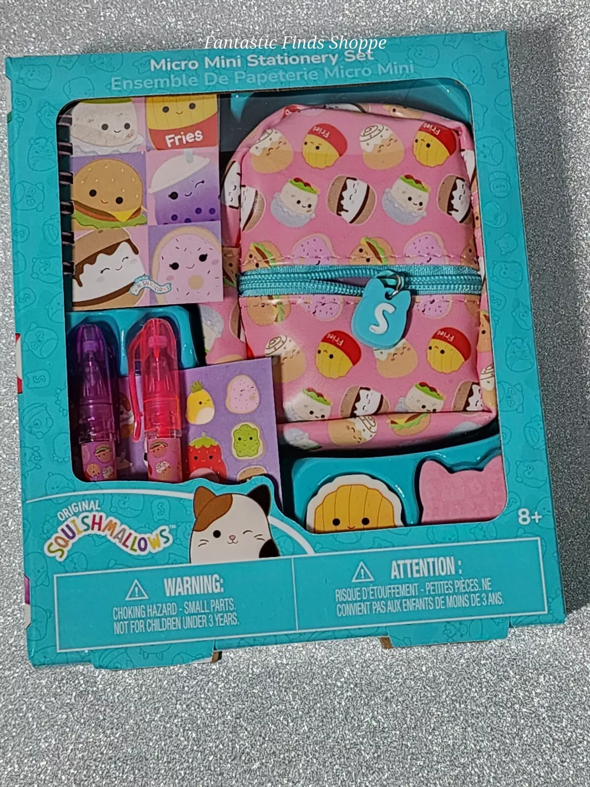 Squishmallows Micro Mini Backpack Stationery Set Kit NIP - Walmart.com