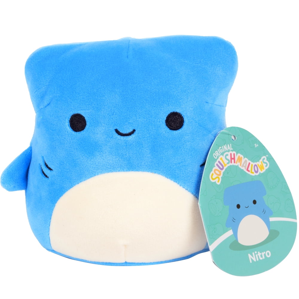 Squishmallows Mini 5-Inch Nitro the Hammerhead Shark - Official ...