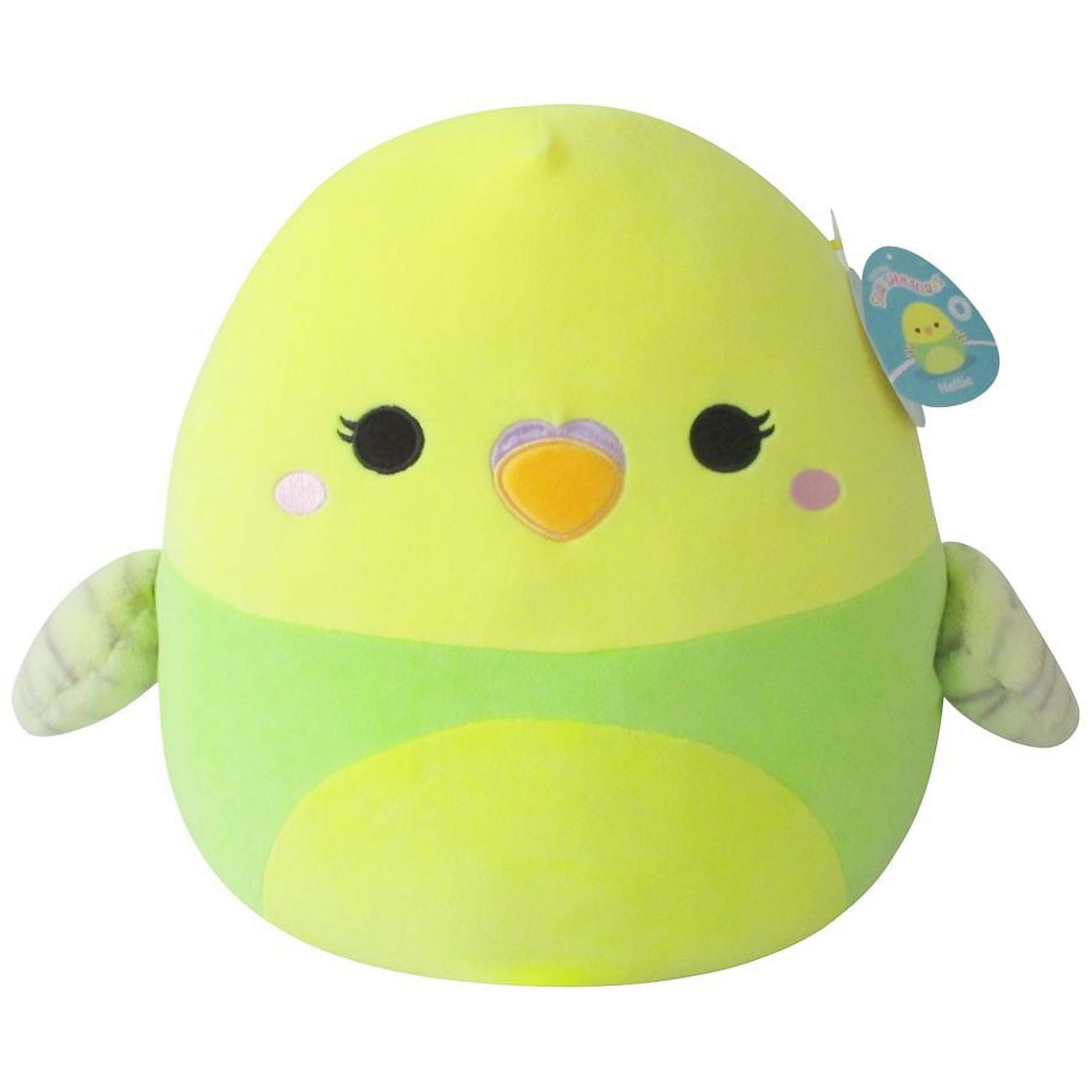 "Squishmallows 16"" Nellie the Parakeet Bird Plush Toy 2023 First to ...