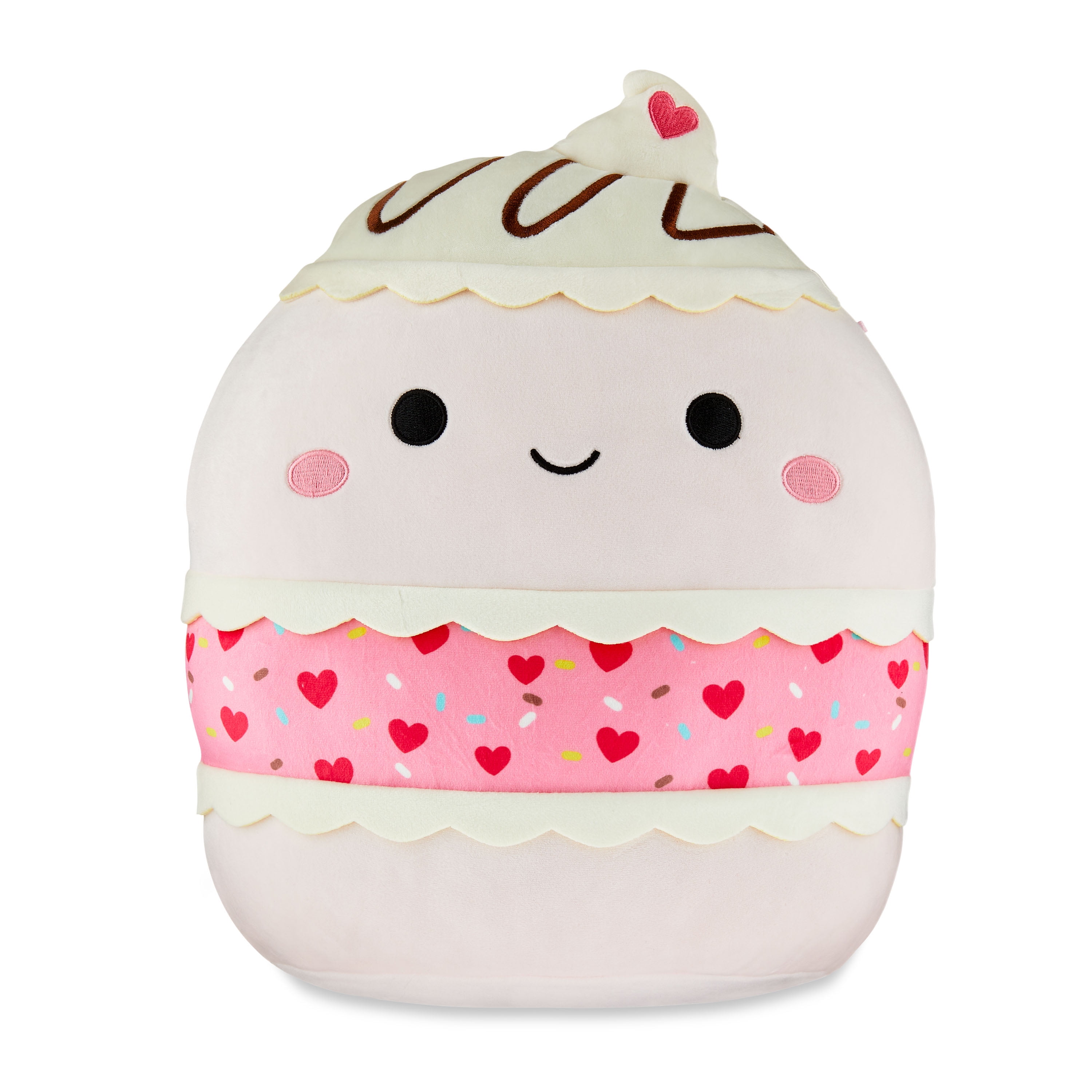 Squishmallows Official Plush 12 inch Pink Cake - Child's Ultra Soft ...