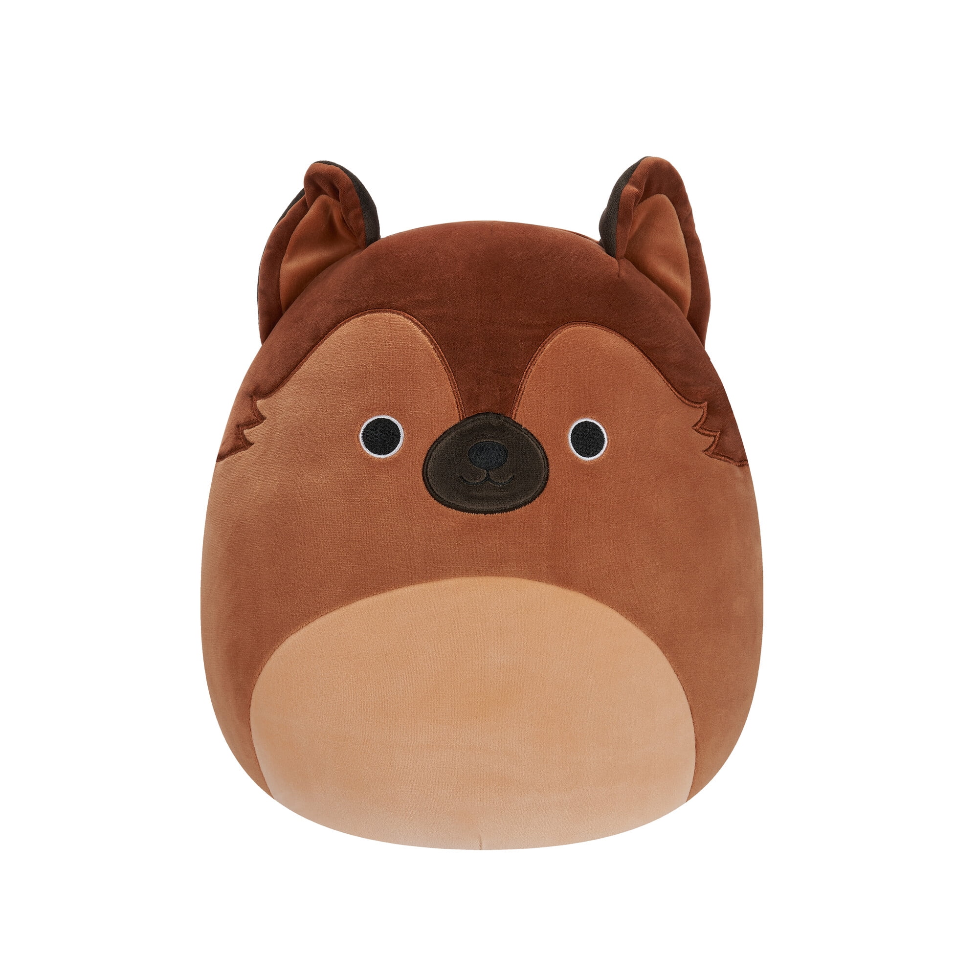 Squishmallows Official 12 inch Mario the Brown German Shepherd Dog ...