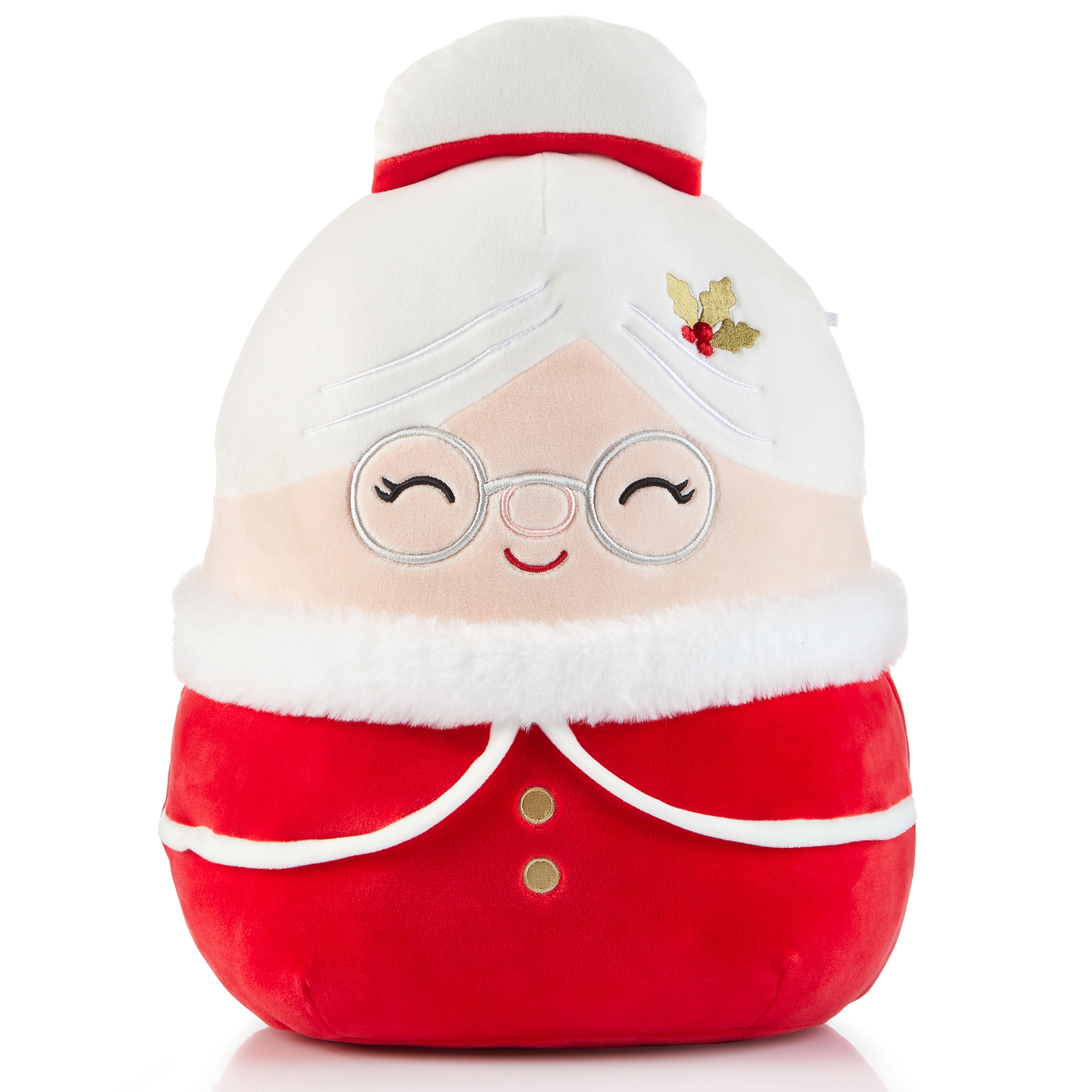Squishmallows Official 12 inch Nicolette - Mrs. Claus - Child's Ultra ...