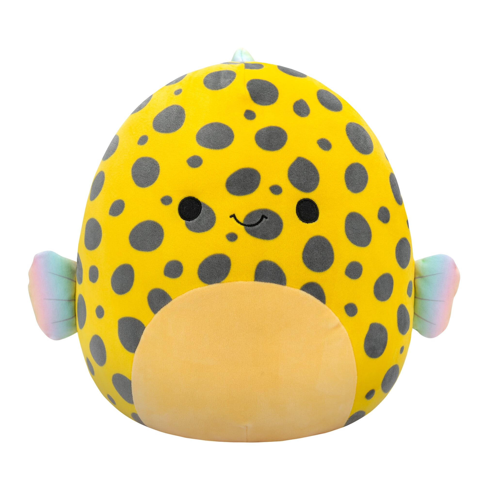Squishmallows Official 14 inch Dayton the Yellow Boxfish - Child's ...