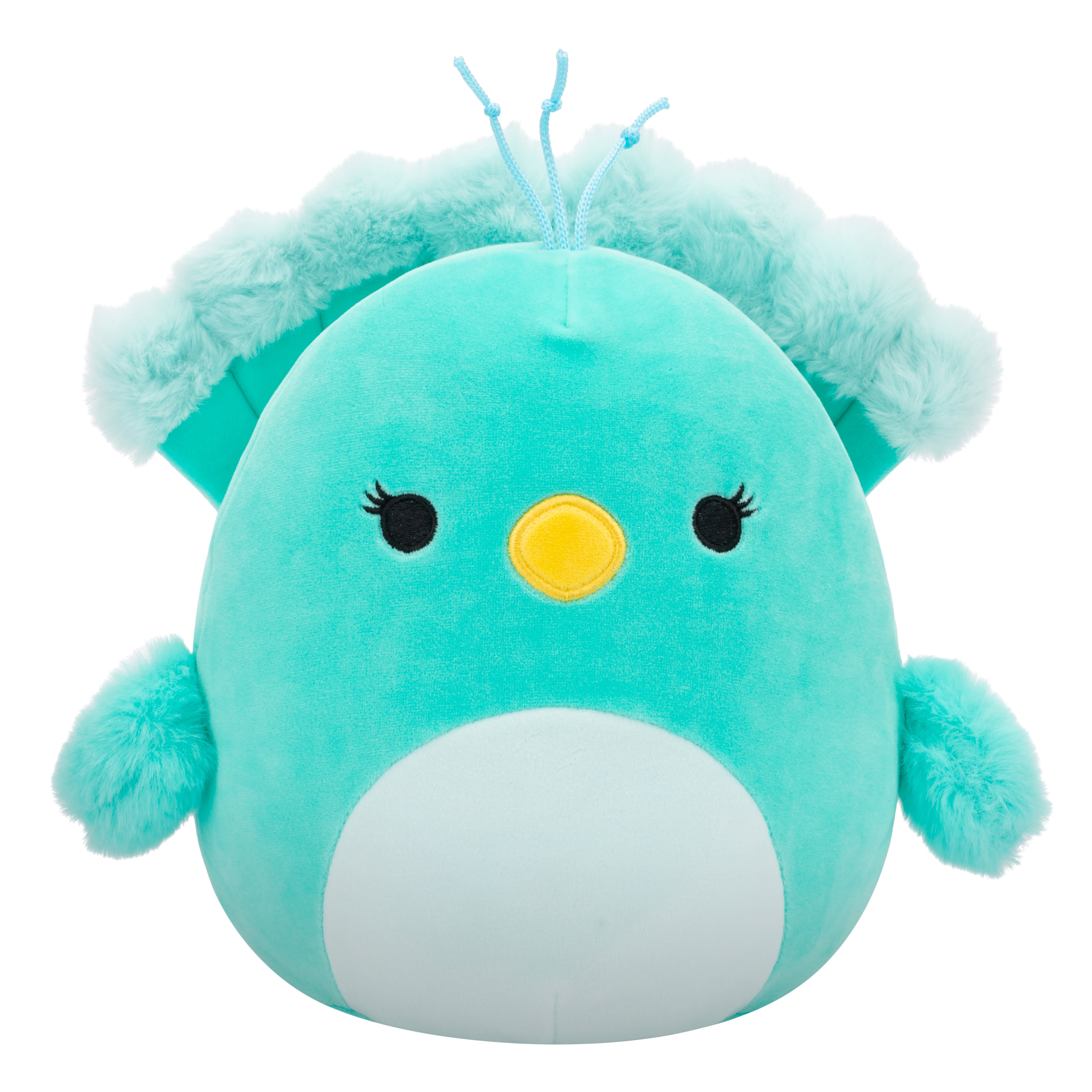 Squishmallows Official 14 inch Tiff the Teal Peacock - Child's Ultra ...