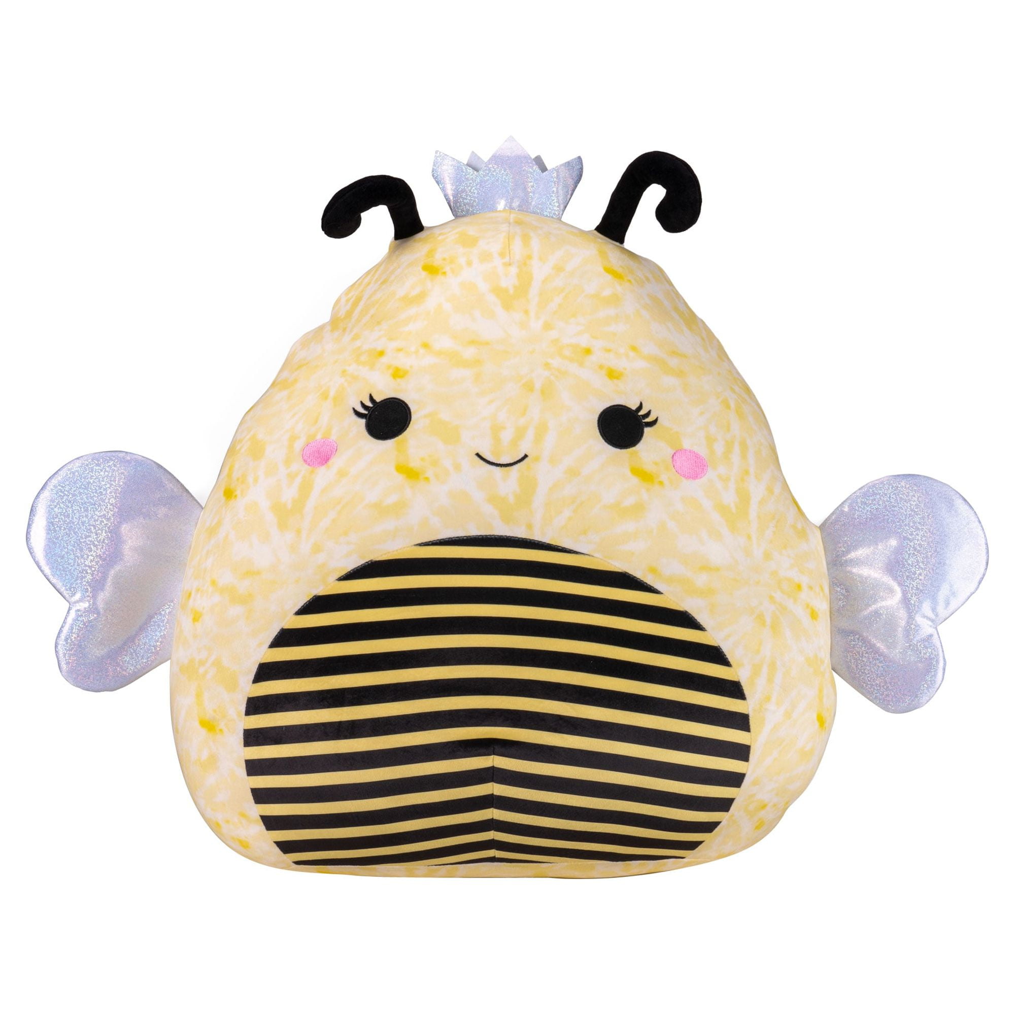Squishmallows Official 20 inch Queen Bee - Child's Ultra Soft Stuffed ...