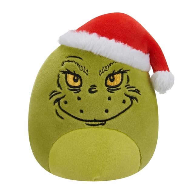 Squishmallows Official 5 inch Green Grinch - Child's Ultra Soft Stuffed ...
