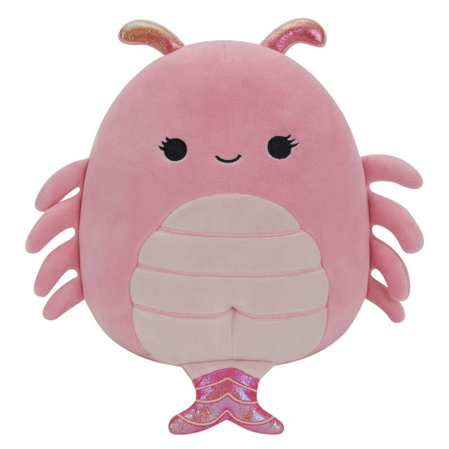 Official 7.5 inch Squishmallows Simone the Light Pink Shrimp - Ultra ...