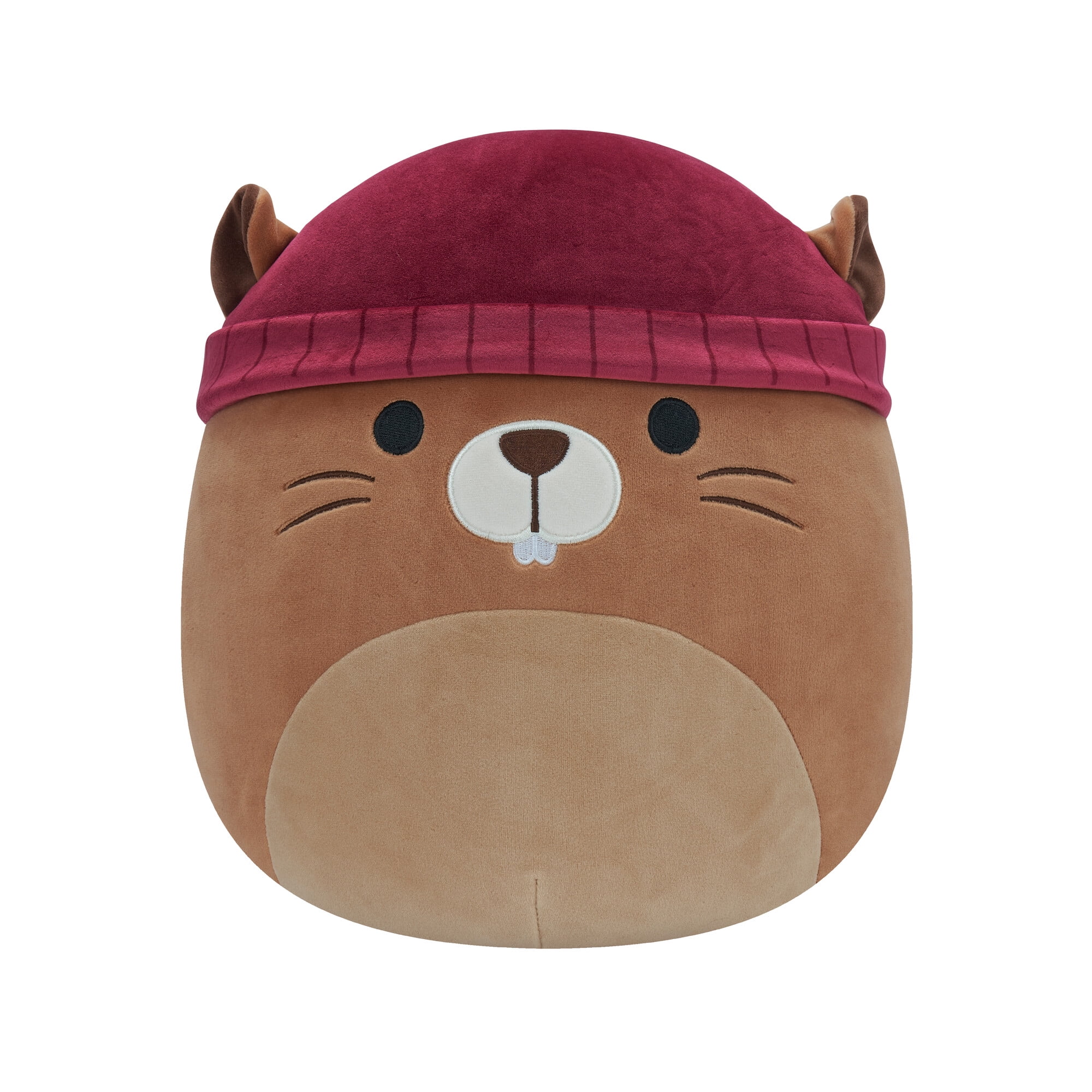 Squishmallows Official 8 inch Beaver in Beanie - Child's Ultra Soft ...