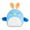 Squishmallows 8-inch Bebe the Blue Bird Plush Toy with Bunny Ears ...