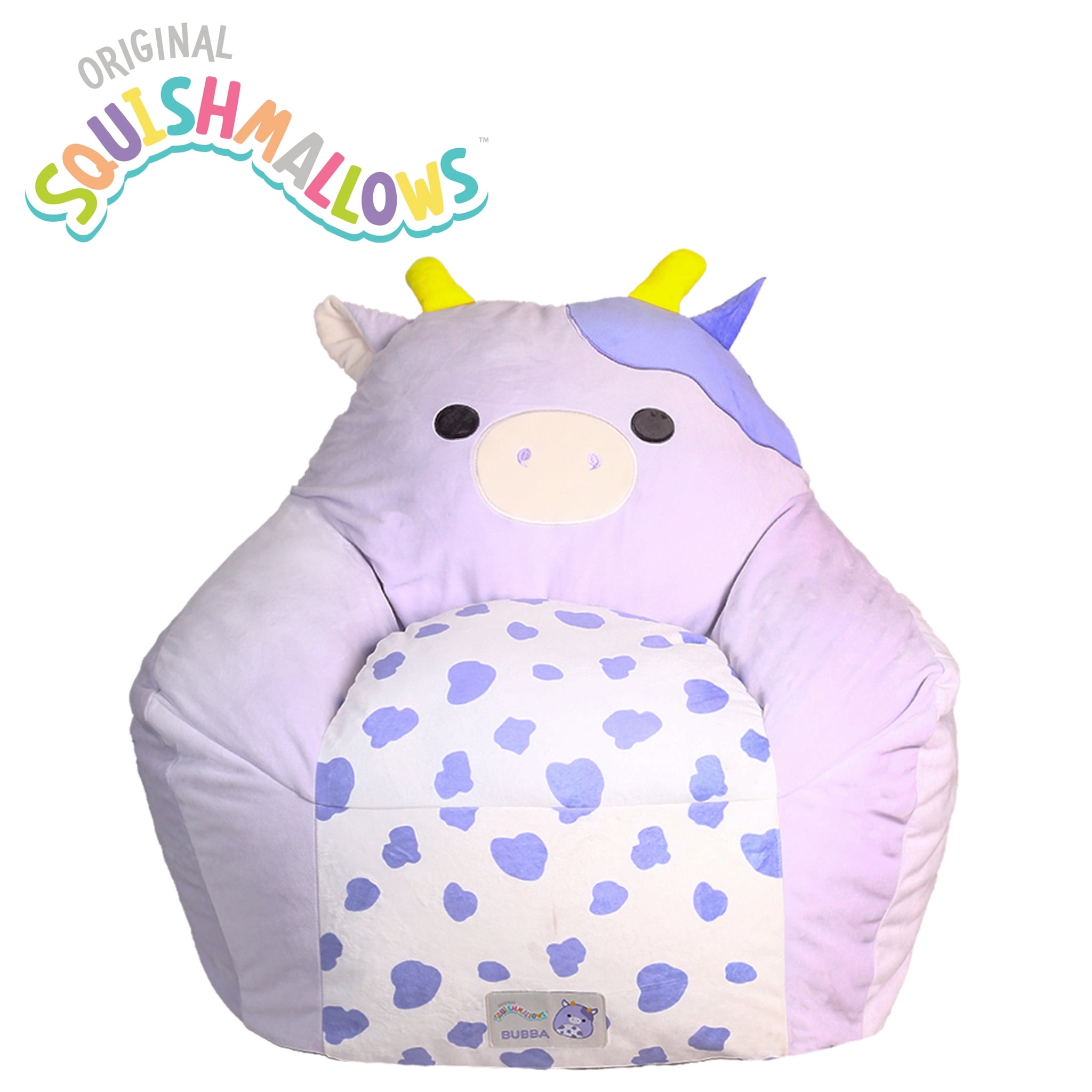 Squishmallows Official Bubba Bean Bag Chair - 30 in Wide Kids Squishy ...
