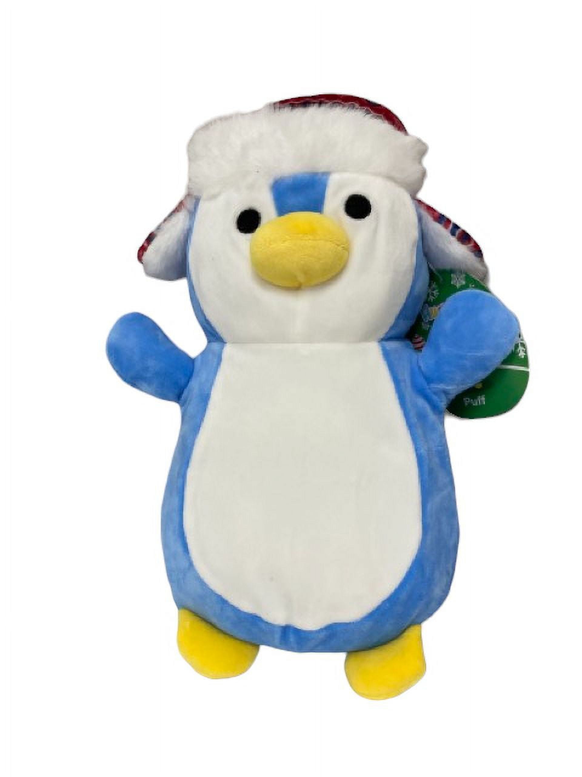 Squishmallows Official KellyToy HugMees Puff the Penguin 14-inch Hug ...