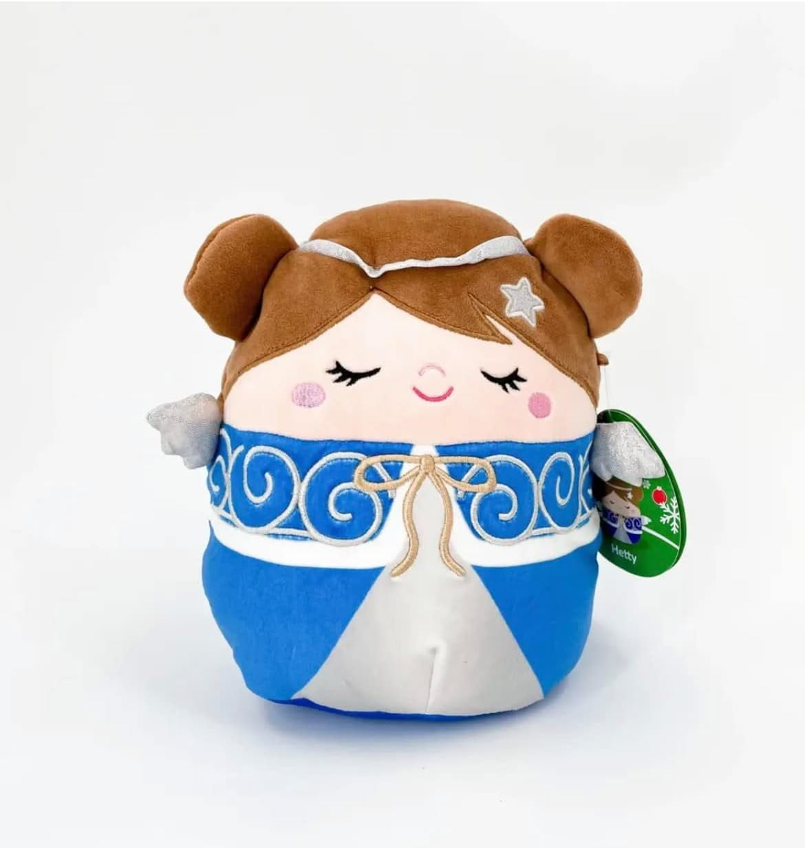 Squishmallows Official Kellytoy 12-Inch Hetty The Blue and Silver ...