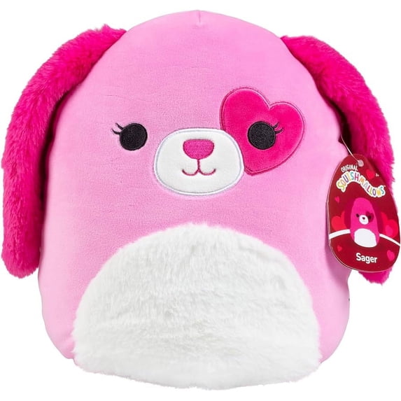 Squishmallows Official Kellytoy 16 Inch Soft Plush Valentines (Sager ...