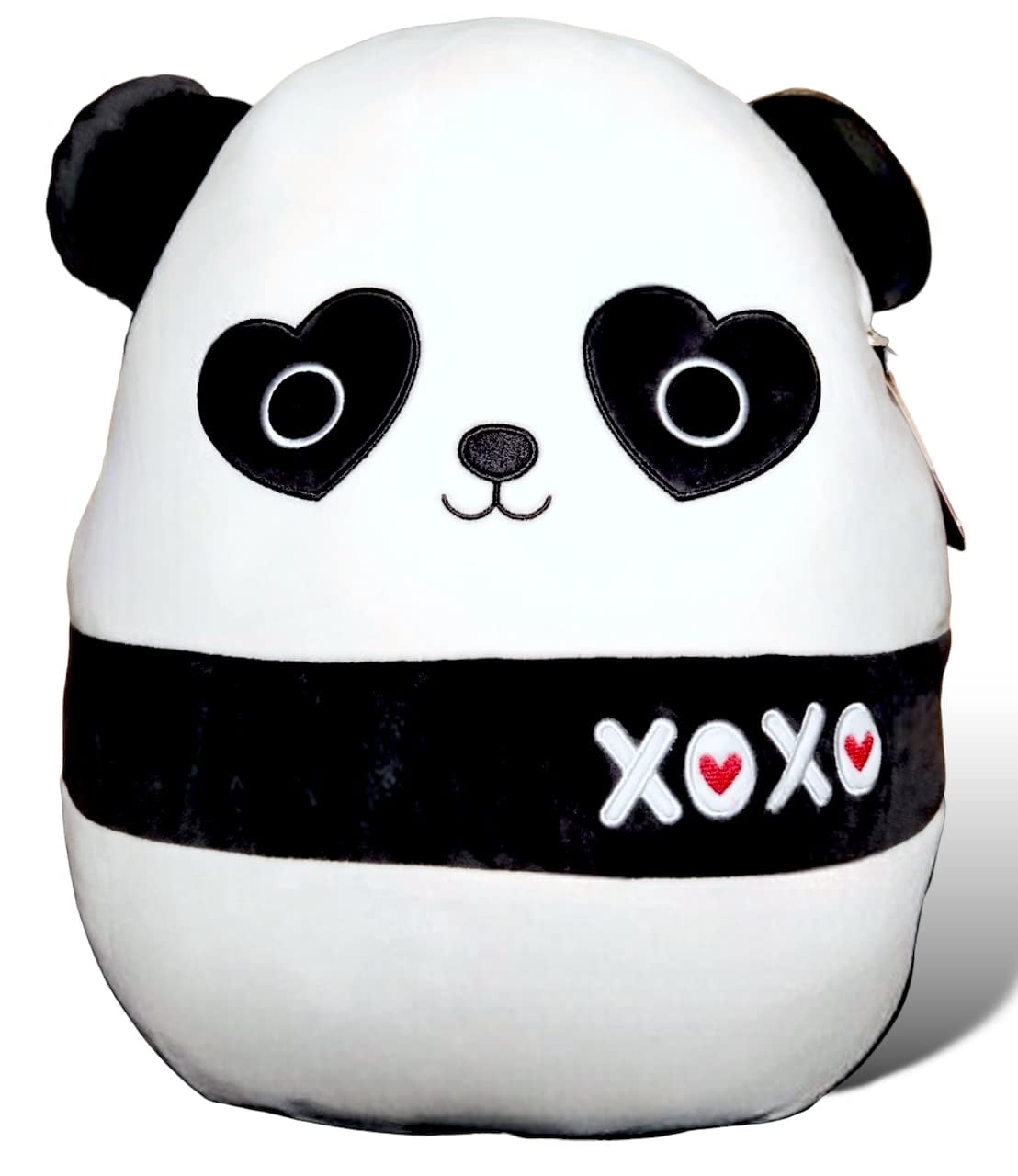 Squishmallows Official Kellytoy 16 Inch Stanley Panda White and Black ...