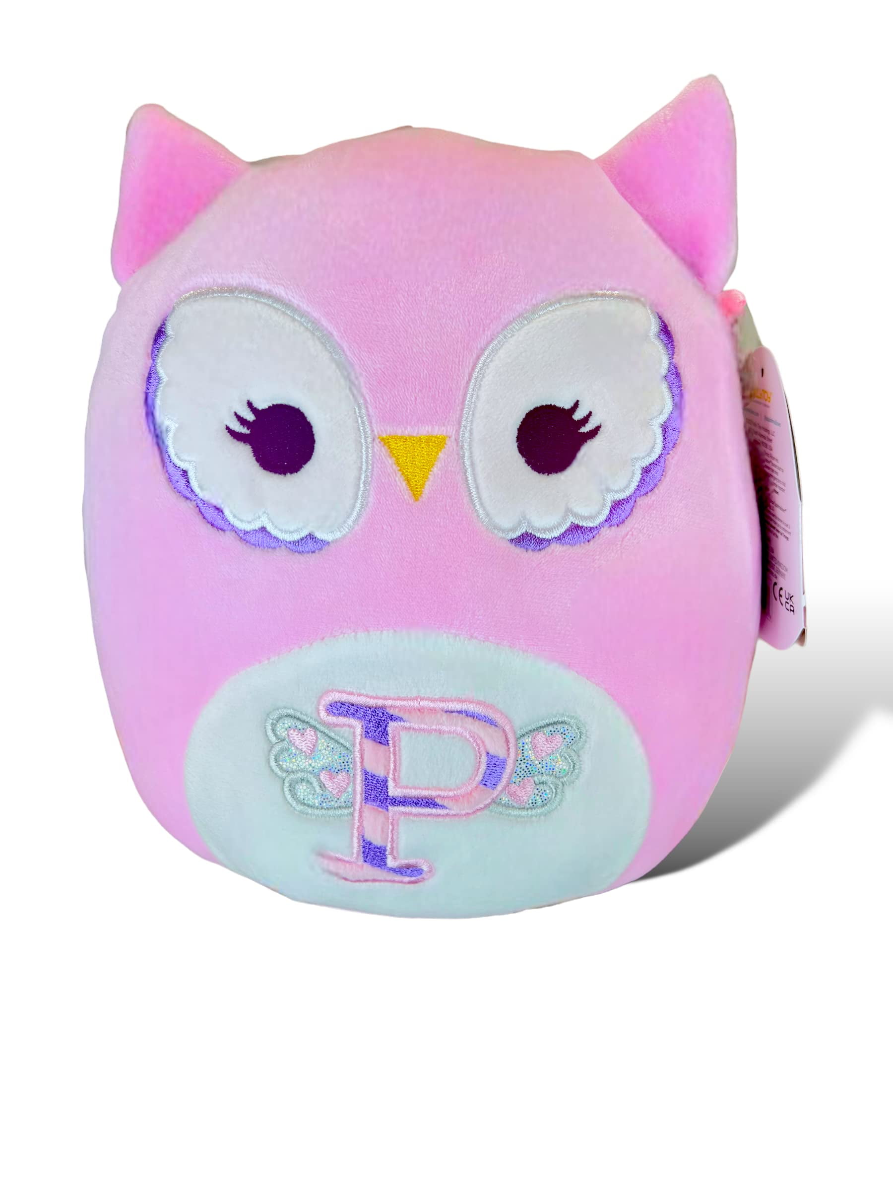 Squishmallows Official Kellytoy 8 Inch Mildred Pink Owl Plush ...