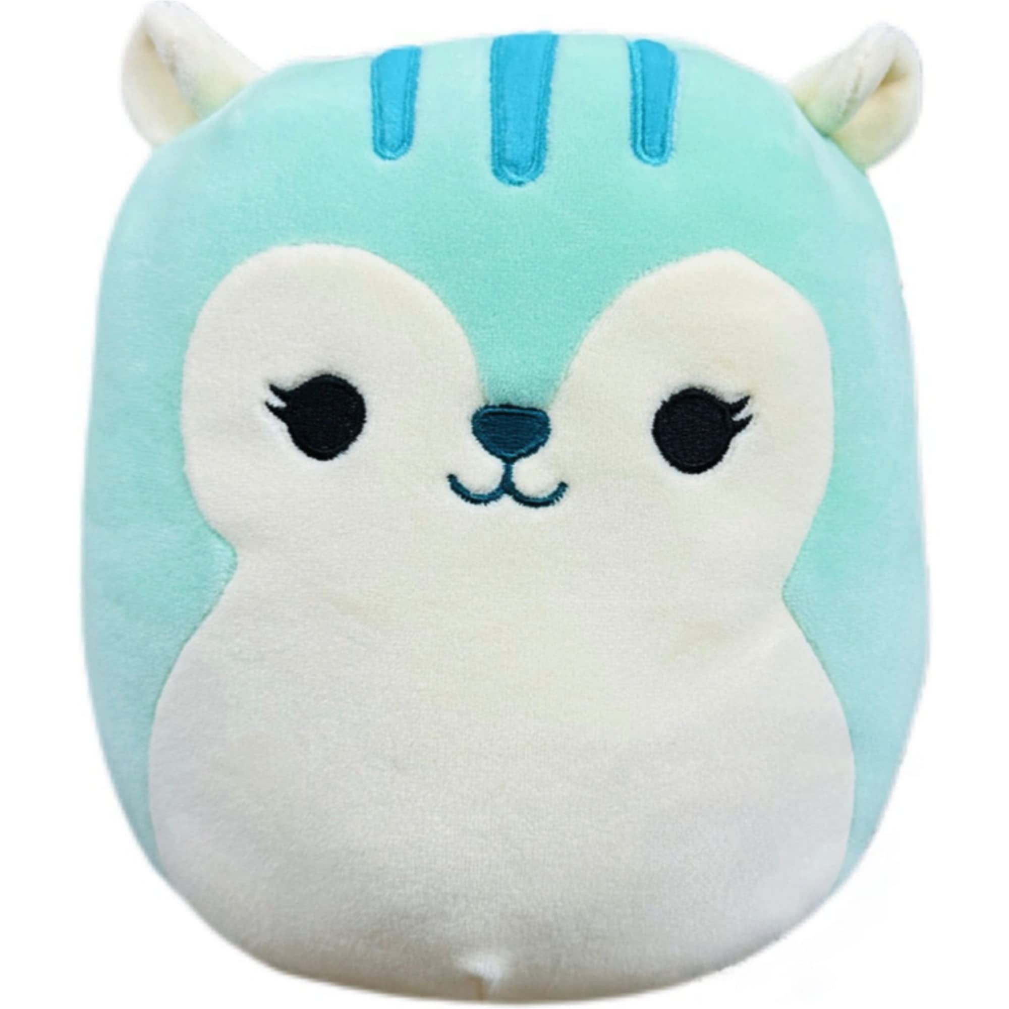 Squishmallows Kellytoy 8 Inch Plush Toy, Fuyuki The Green Squirrel ...