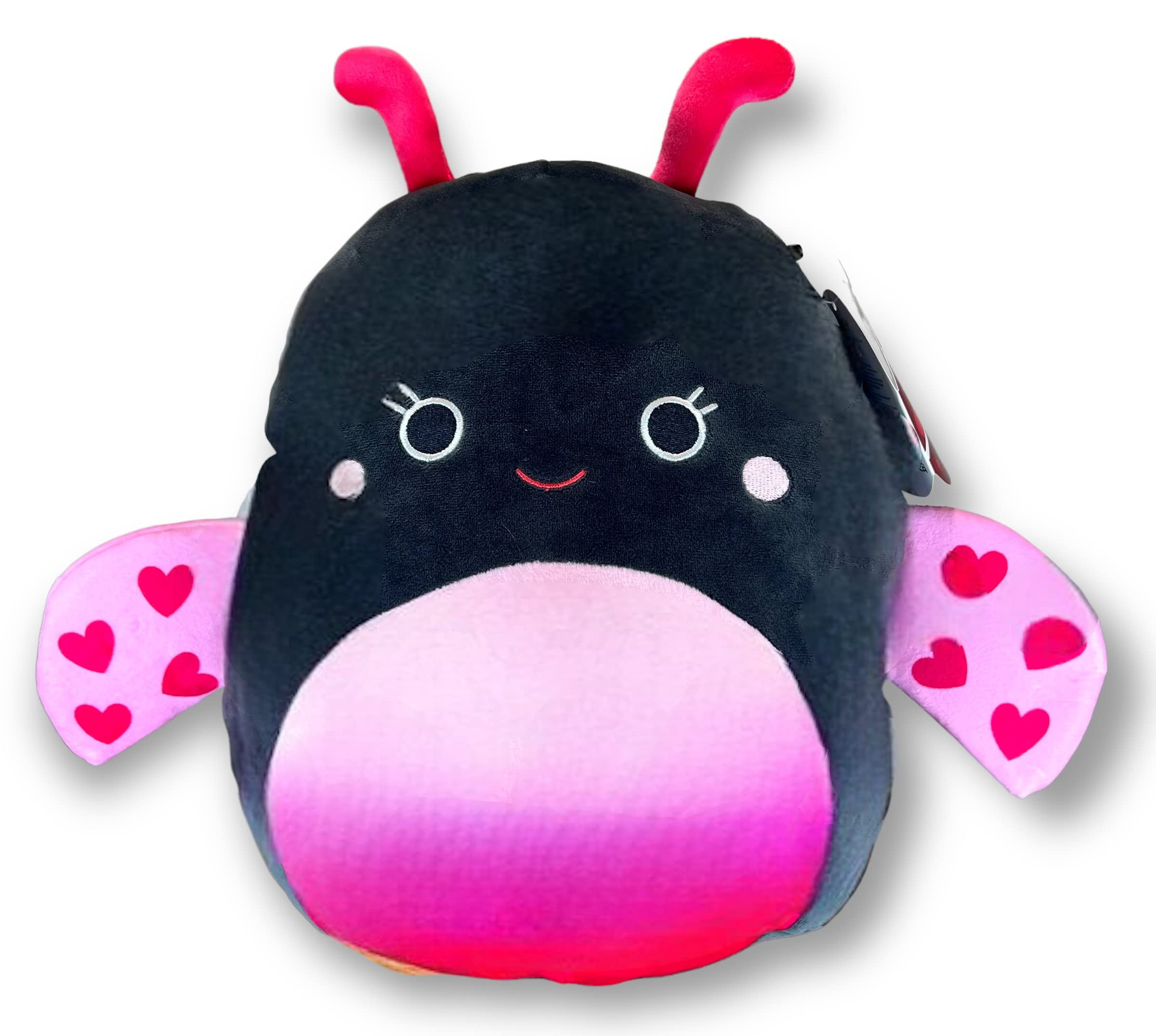 Squishmallows Official Kellytoy Ladee Ladybug Hot Pink, Red and Black ...