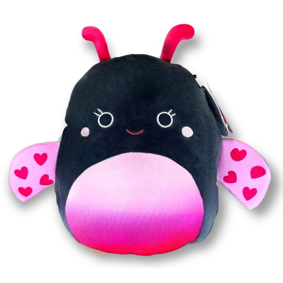 Squishmallows Official Kellytoy 11 Inch Ladee Ladybug Plush - Valentine ...